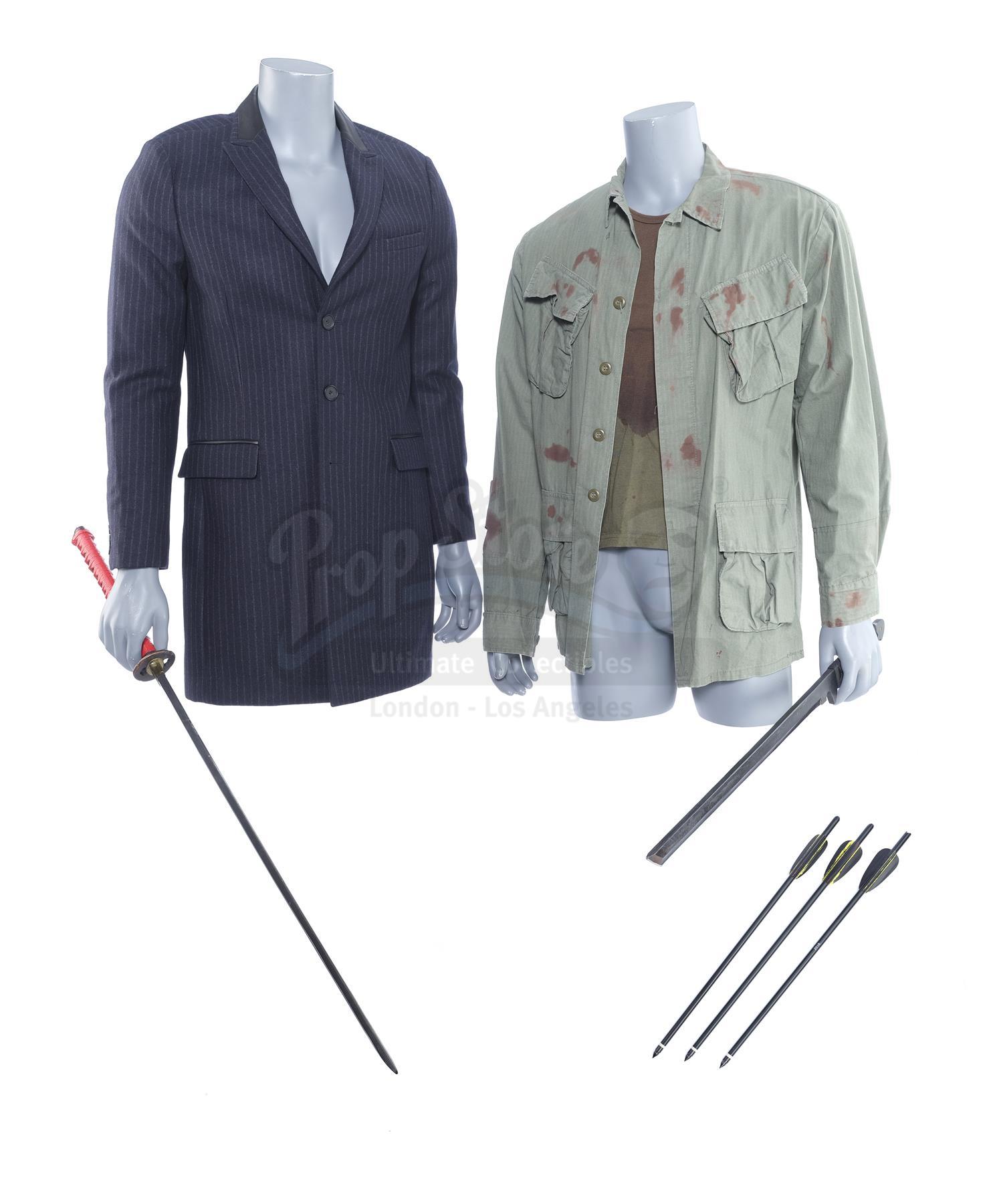 Lot # 86: Marvel's Daredevil (TV Series) - Stick's Bloodied Costume ...