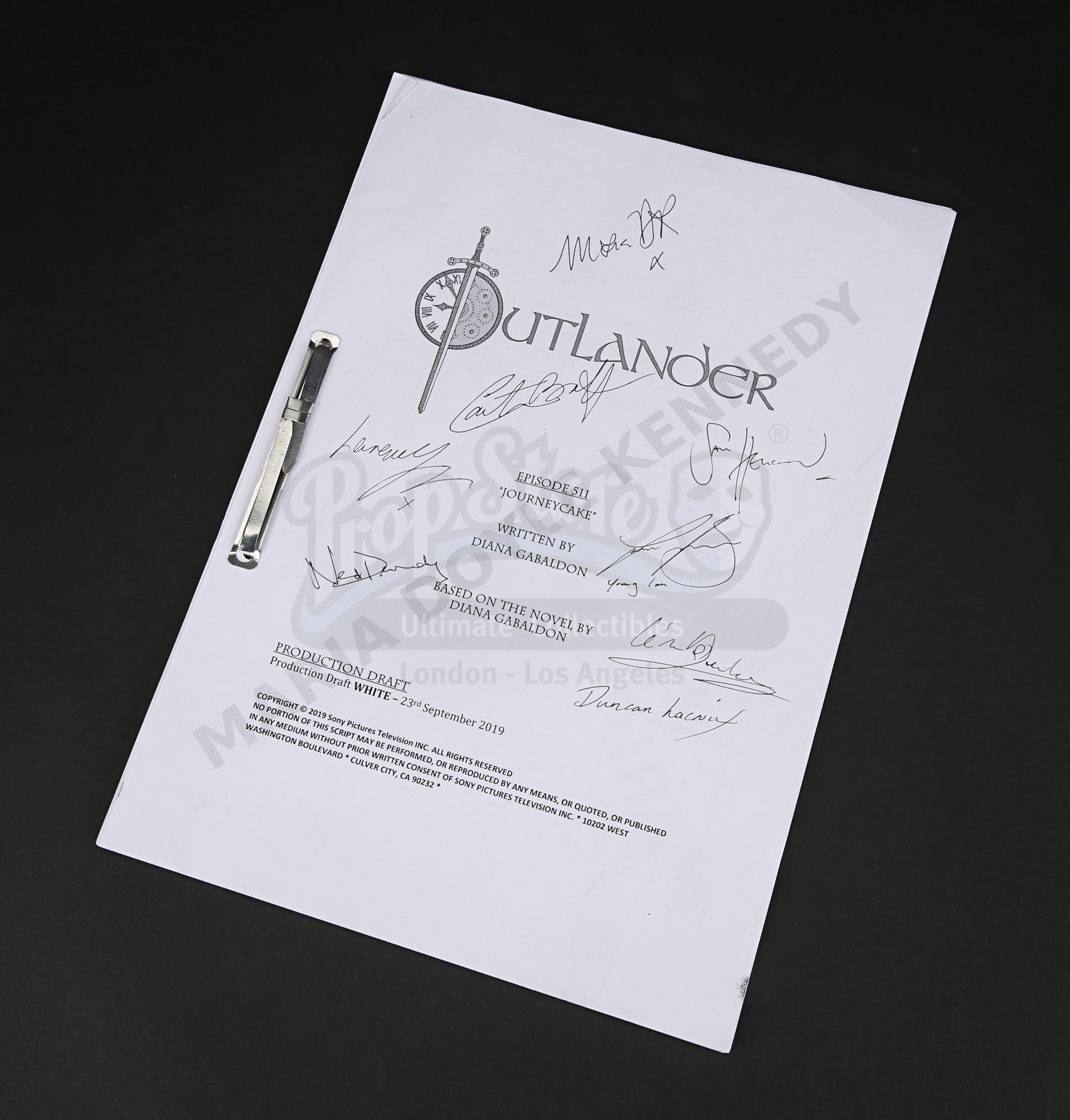 Lot #14 - Outlander Charity Script Auction - Maria Doyle Kennedy's Cast ...