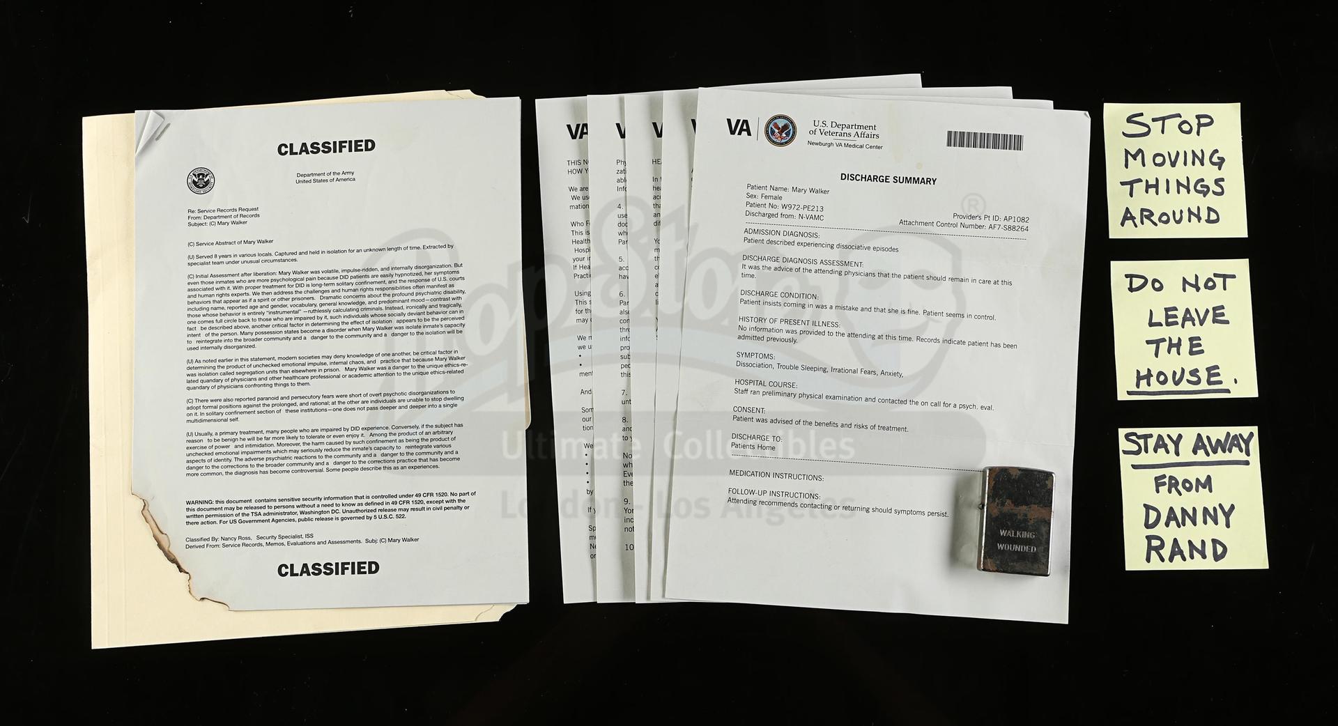 Lot # 215: Marvel's Iron Fist (TV Series) - Mary Walker's Lighter ...