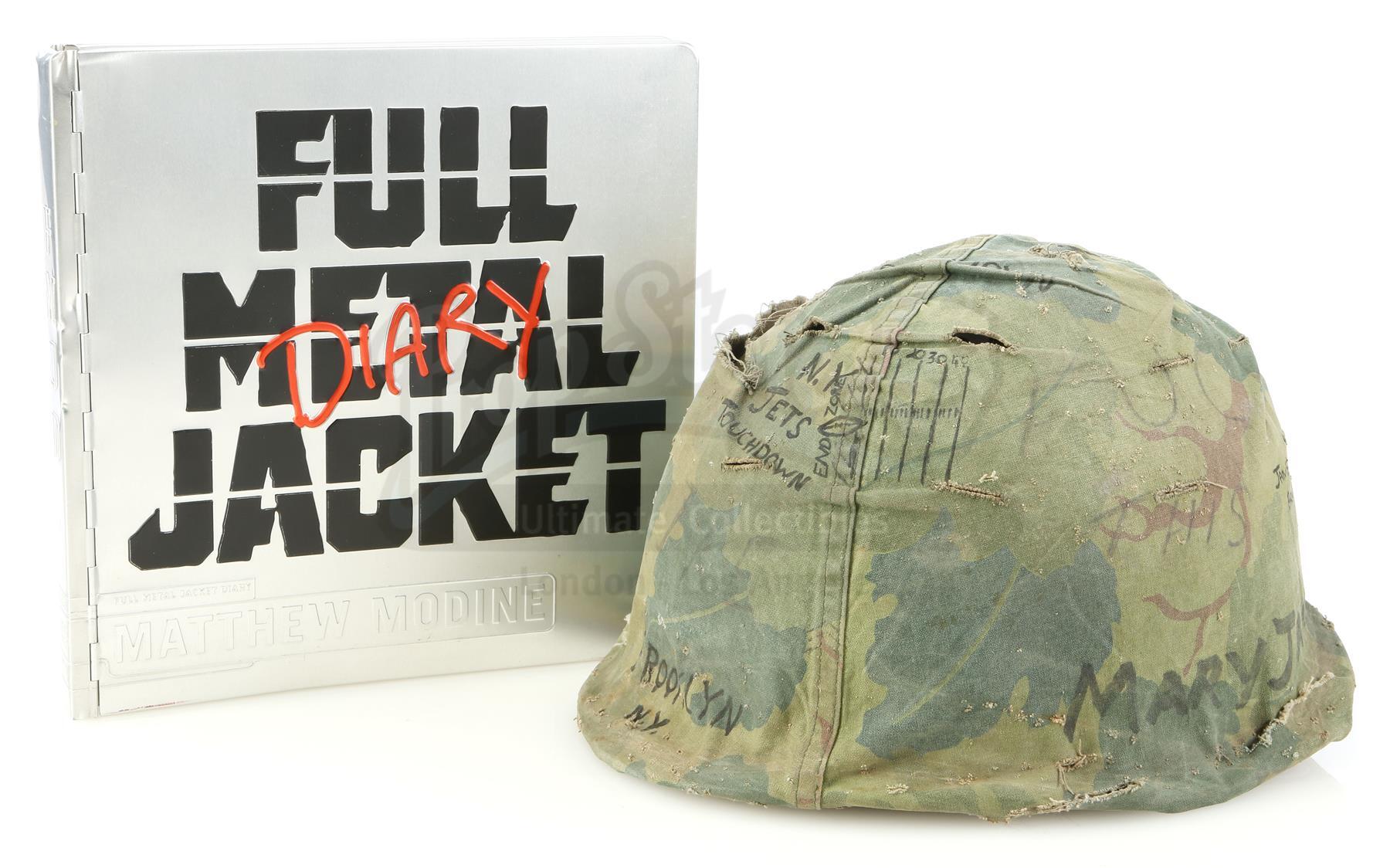Lot #263 - FULL METAL JACKET (1987) - Screen-Matched Helmet Cover and ...