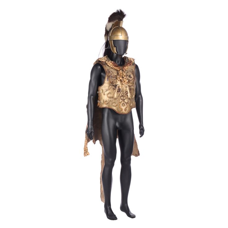 Lot # 1156: GLADIATOR (2000) - Charioteer Armour and Helmet