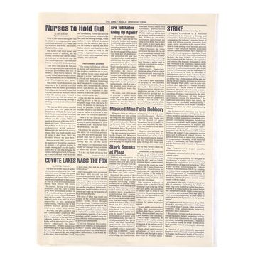 Lot # 1290 : SPIDER-MAN (2002) - Daily Bugle Newspaper Insert