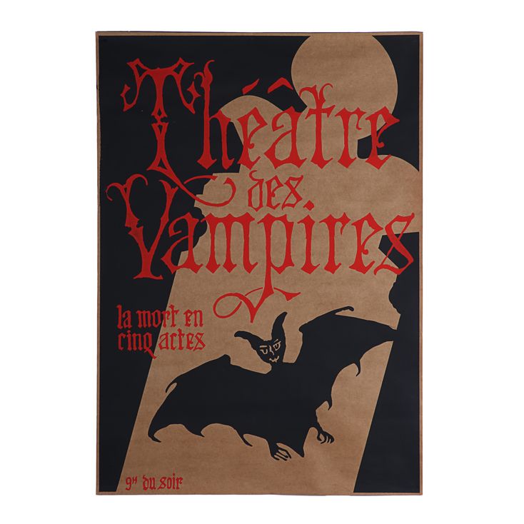 Theatre des Vampires Poster, 1994 | INTERVIEW WITH THE VAMPIRE (1994)