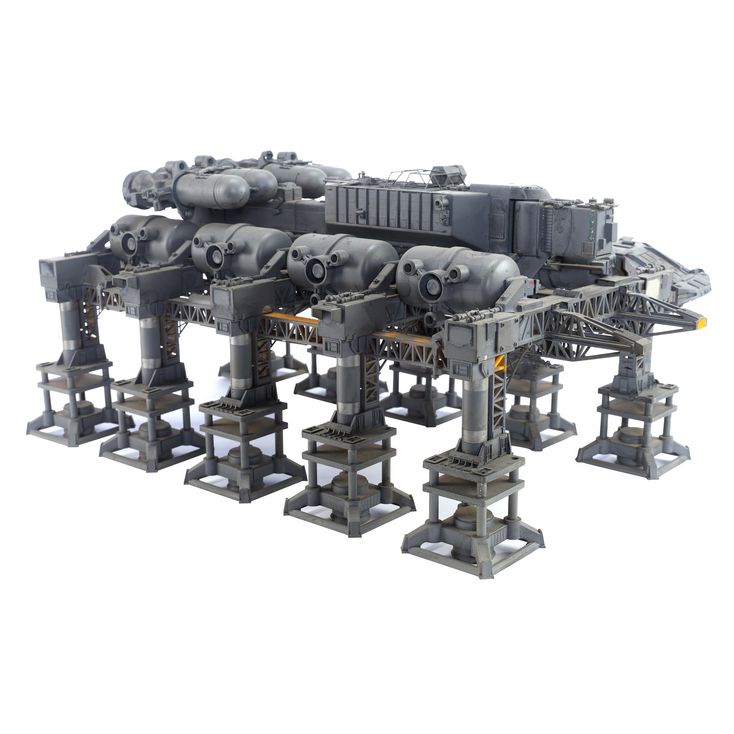 Lot #292 - MOON (2009) - Eliza Rescue Ship Model Miniature