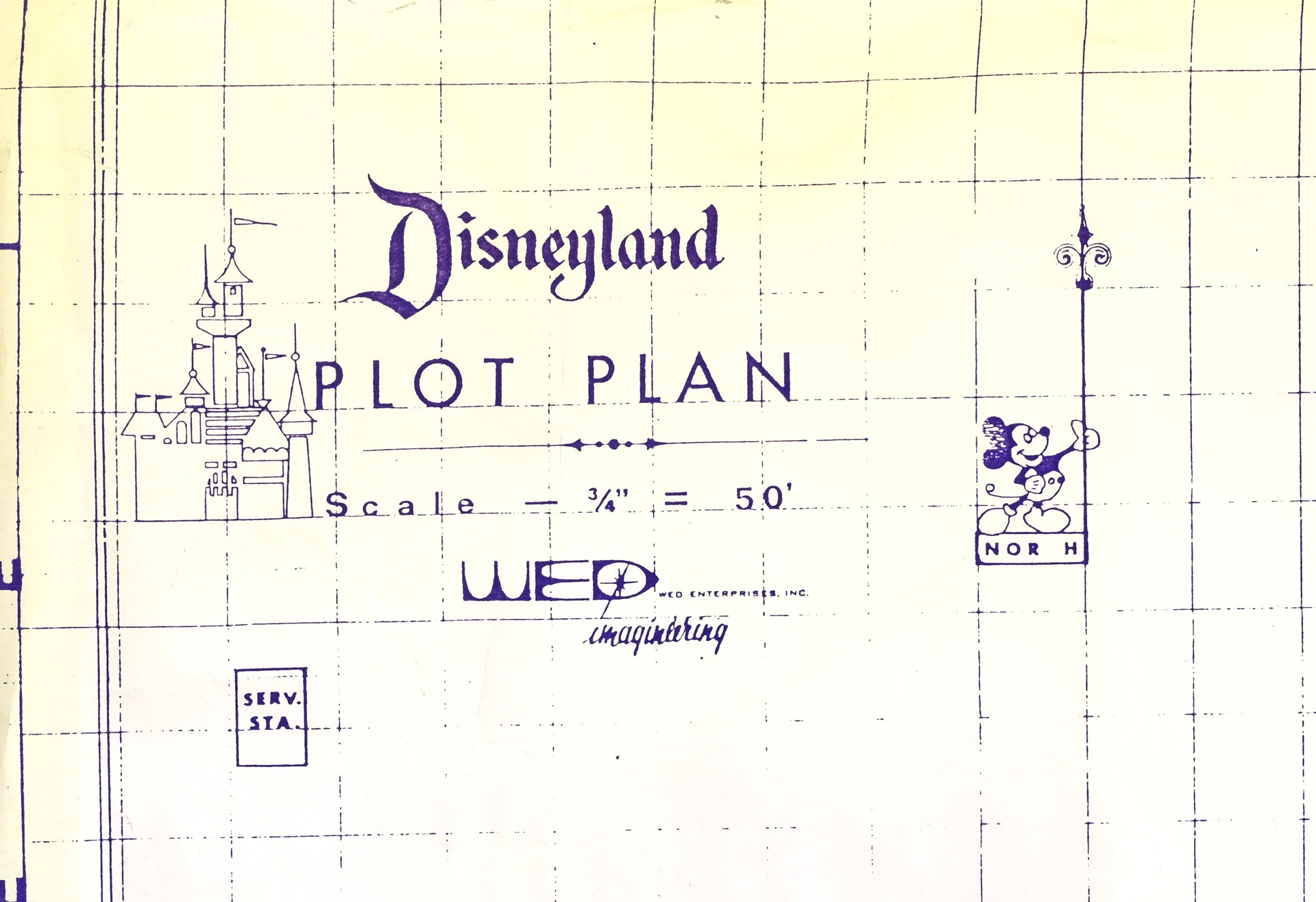 Lot 675 - Plot Plan Blueprint | Propstore - Find Your Extraordinary