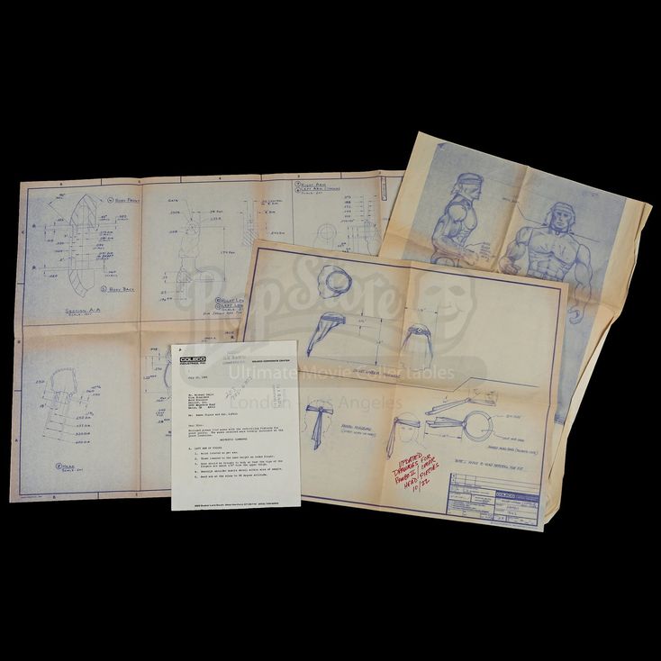 Rambo Figure Blueprints | RAMBO: FIRST BLOOD (1982)