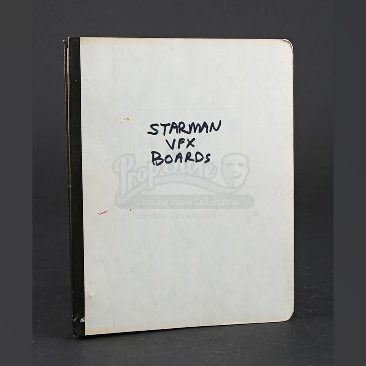 White Cover VFX Boards | STARMAN (1984)
