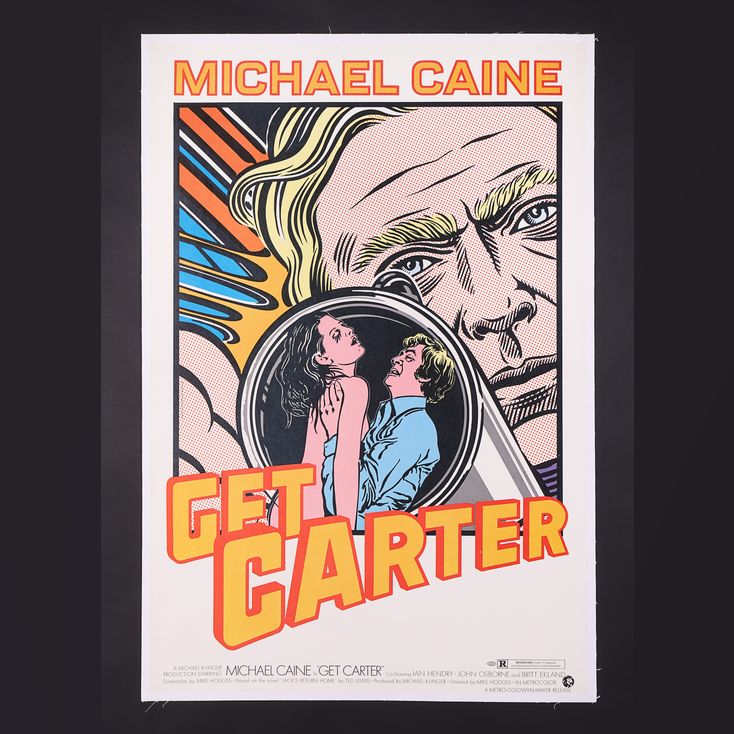 Lot #105 - GET CARTER (1971) - US International One-Sheet, 1971