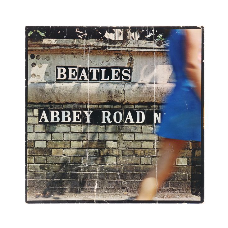 26. Vintage Photographic Print of Abbey Road Album Back Cover Artwork ...