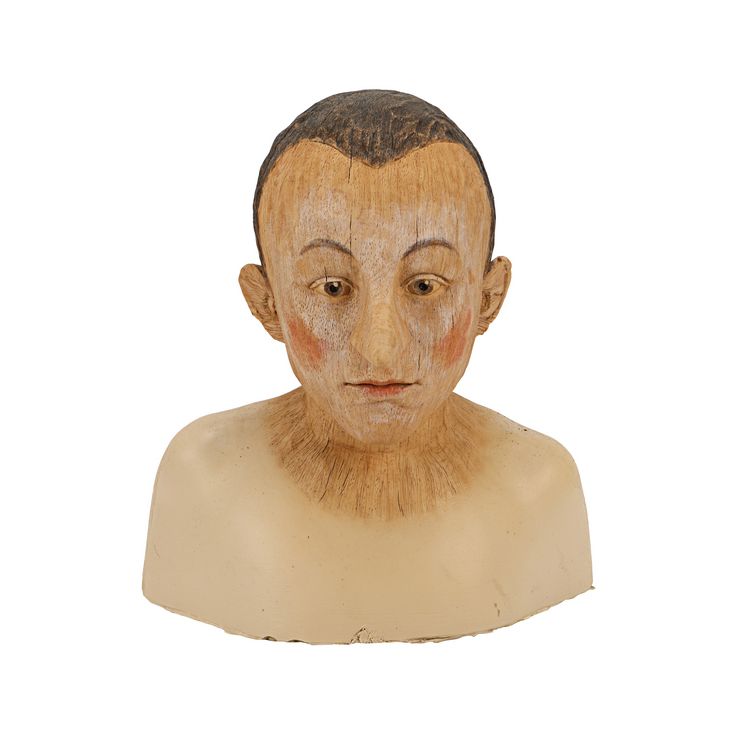 Lot 1457 - Pinocchio (Federico Lelapi) Test Make-up Bust | PINOCCHIO (2019)