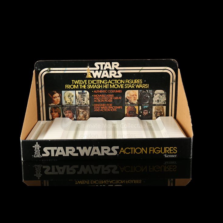 Kenner 12-Back Complete Bin With Header Display | STAR WARS TOYS