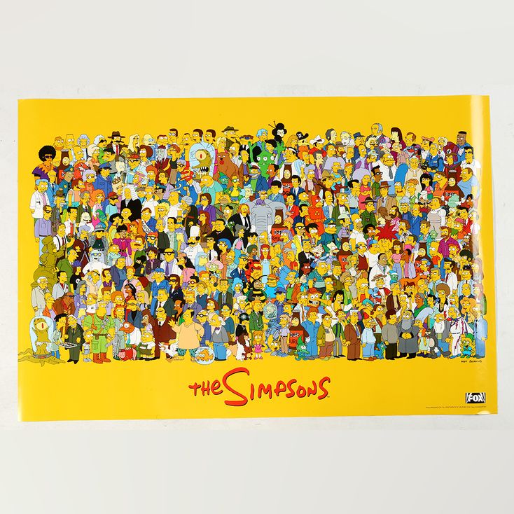 Characters Poster | SIMPSONS, THE (1989)