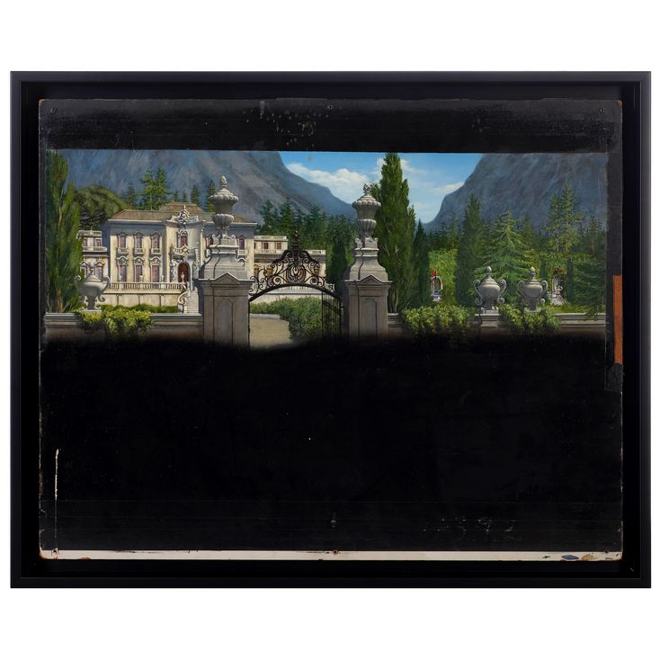 Lot # 69: THE GLASS SLIPPER (1955) - Hand-Painted Matthew Yuricich ...