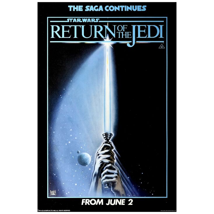 Lot # 680: STAR WARS: EPISODE VI - RETURN OF THE JEDI - British Double ...