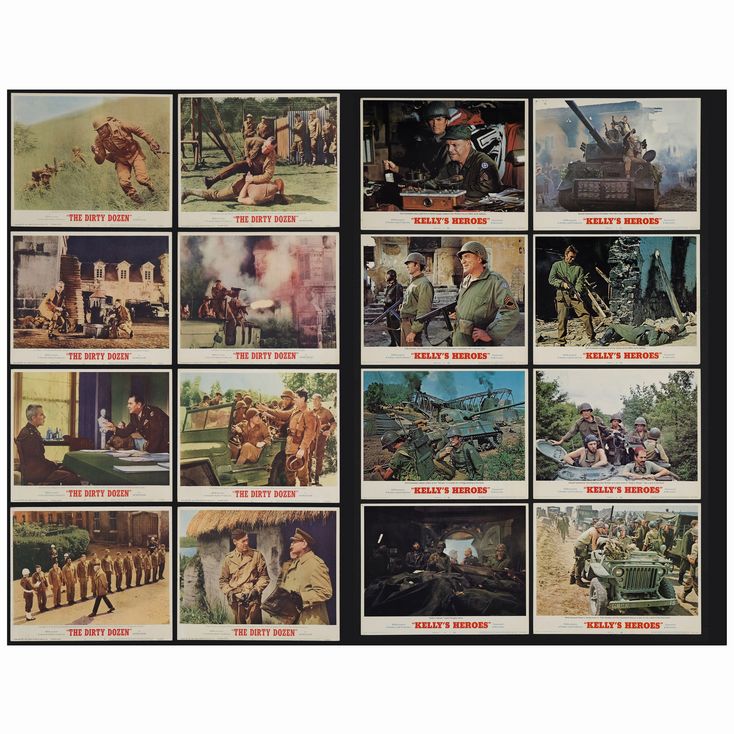 383: Lobby Card Set of (8), Two Full Sets (11 x 14 ); Very Fine ...