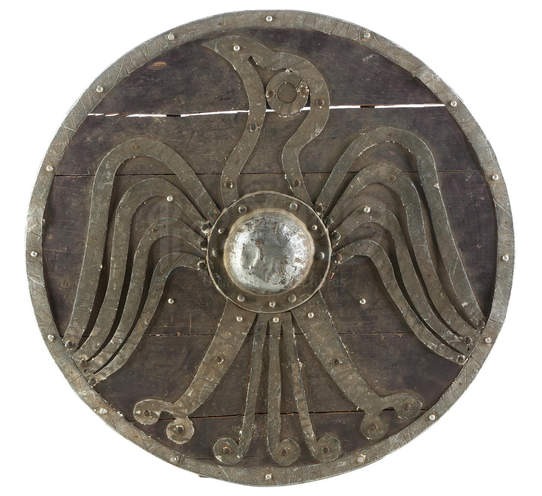 Lot #163 - CLASH OF THE TITANS (1981) - Royal Guard of Argos Shield