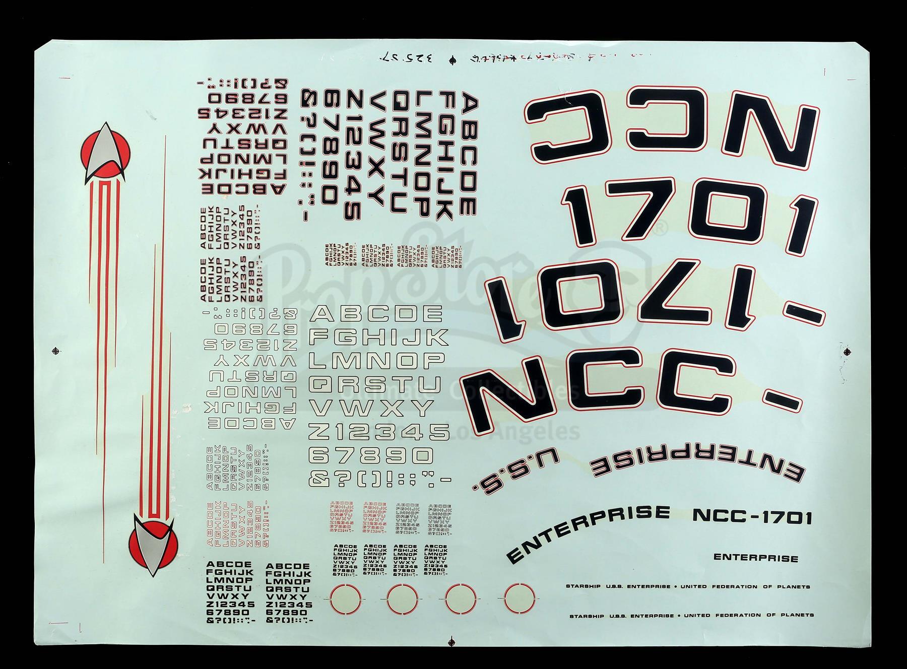 Lot #638 - STAR TREK: THE MOTION PICTURE (1979) - Production-Made ...