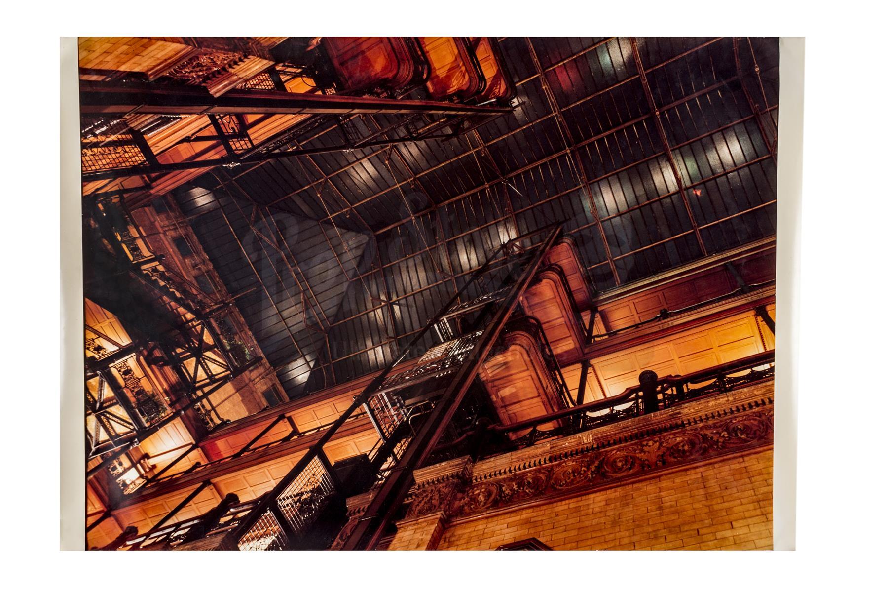 Lot #142 - BLADE RUNNER (1982) - Bradbury Building Matte Shot Test Print