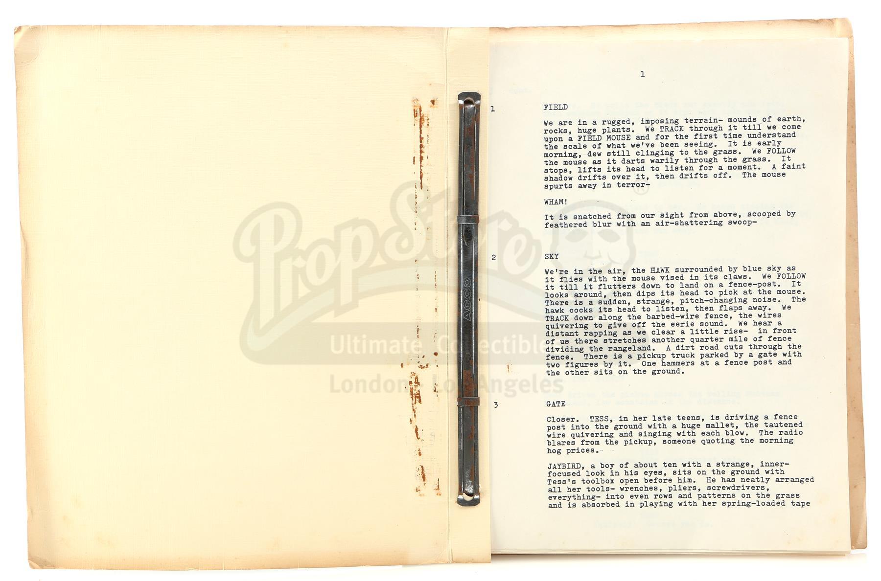 Lot #231 - E.T. THE EXTRA-TERRESTRIAL (1982) - Unproduced Night Skies ...