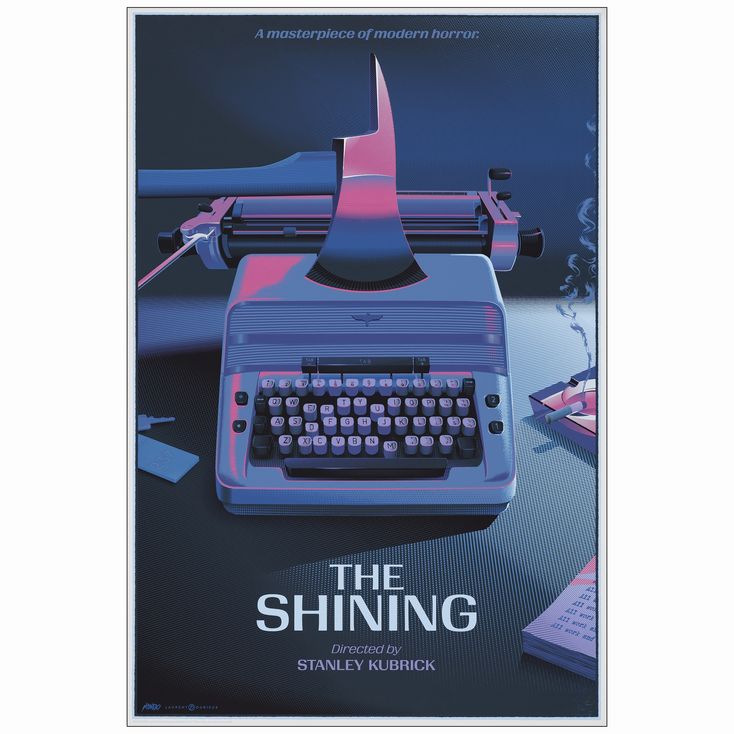 Lot 564 - THE SHINING Art Print (24 x 36) Signed by Artist 47175 Variant Very Fine Rolled ...
