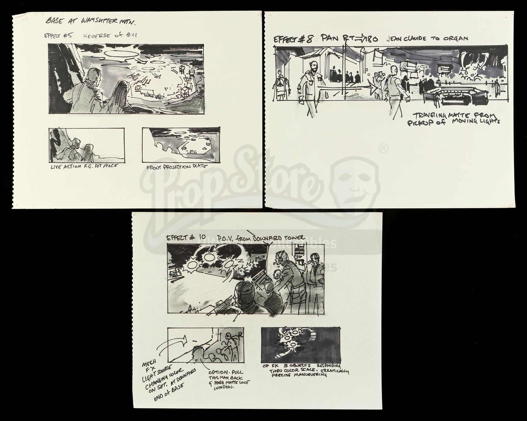 Lot #172 - CLOSE ENCOUNTERS OF THE THIRD KIND (1977) - Set of Hand ...