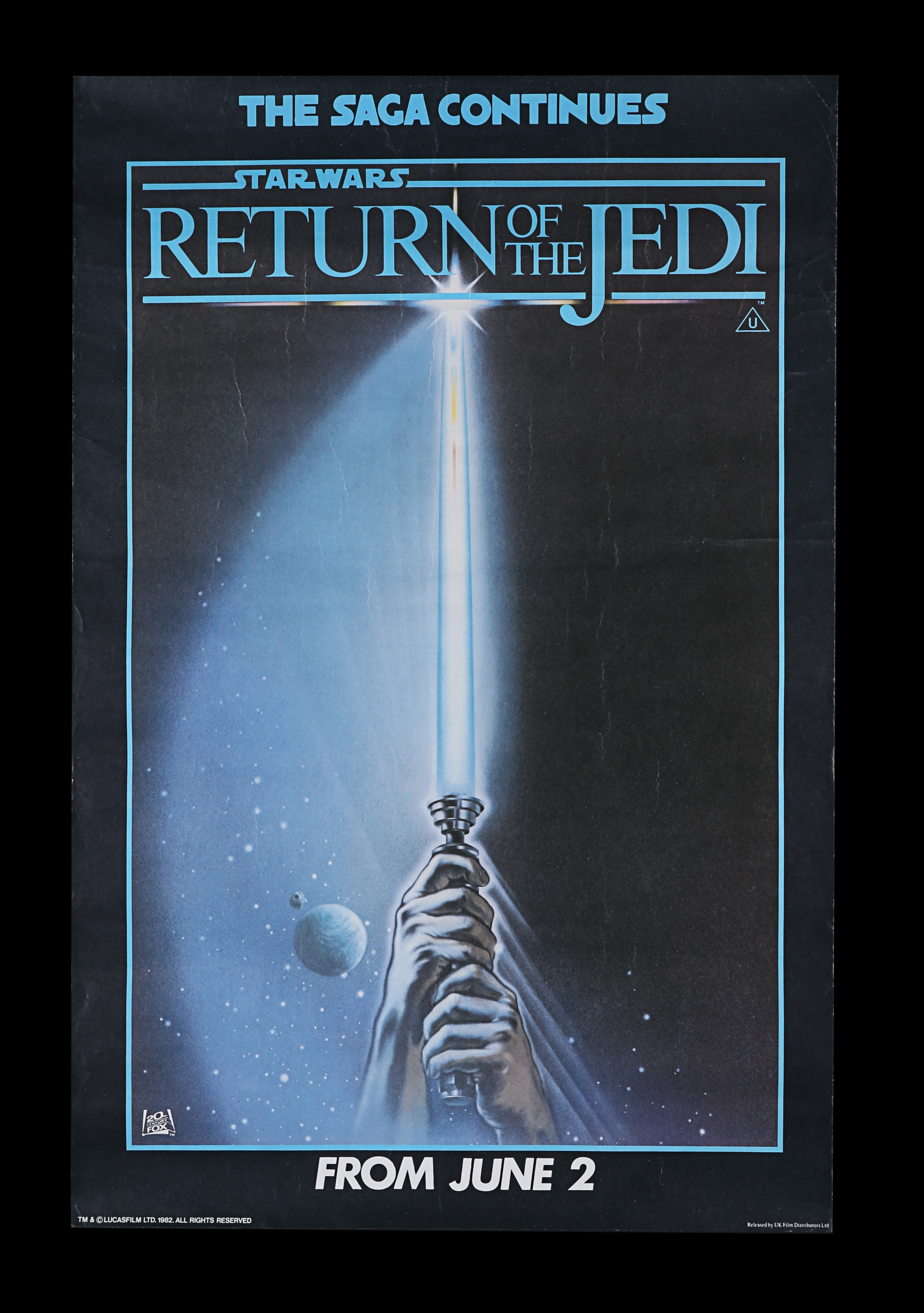 Lot #322 - STAR WARS: RETURN OF THE JEDI (1983) - UK Double Crown, 1983