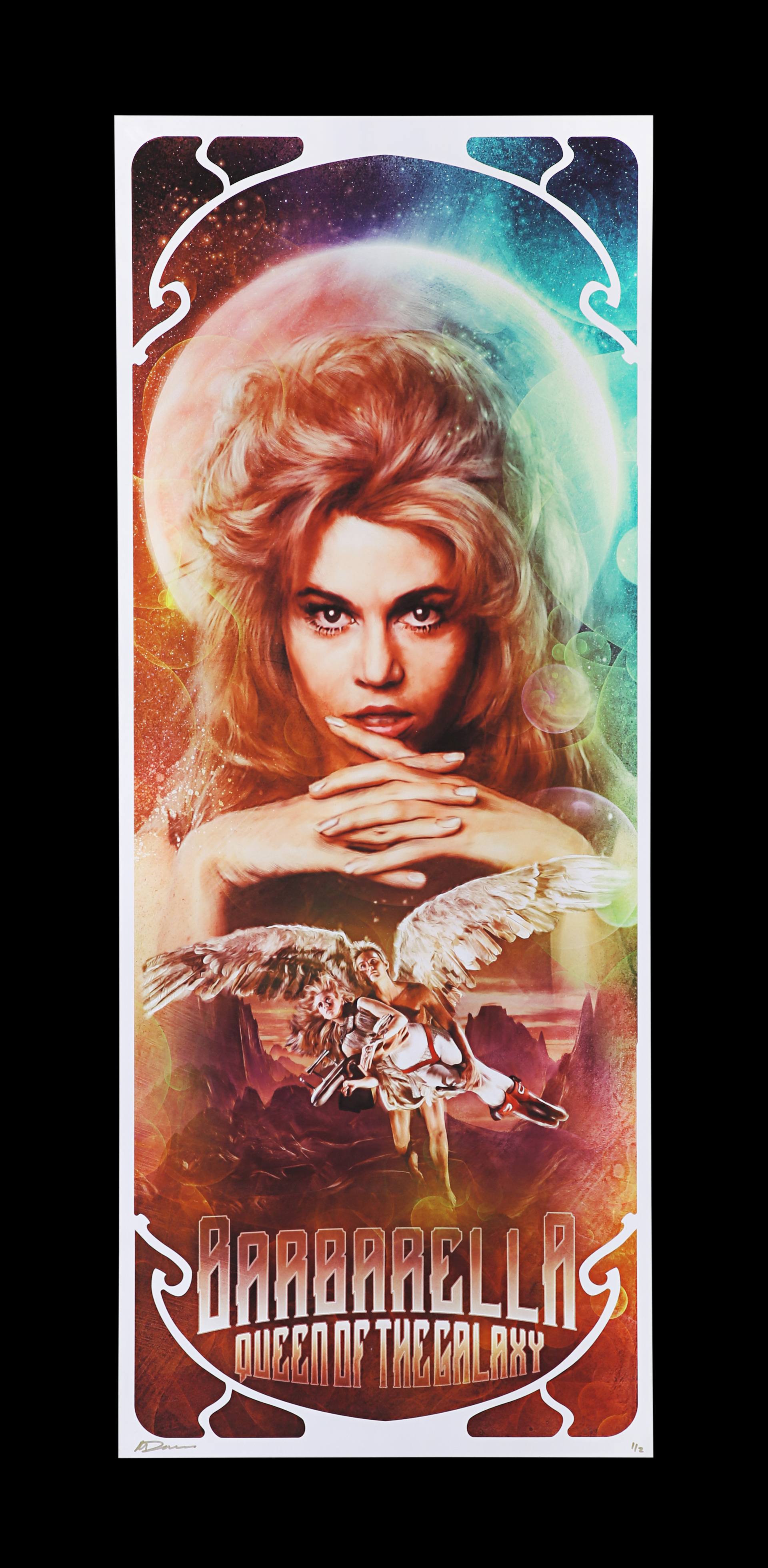 Lot #165 - BARBARELLA (1968) - Mondo Poster, 2019