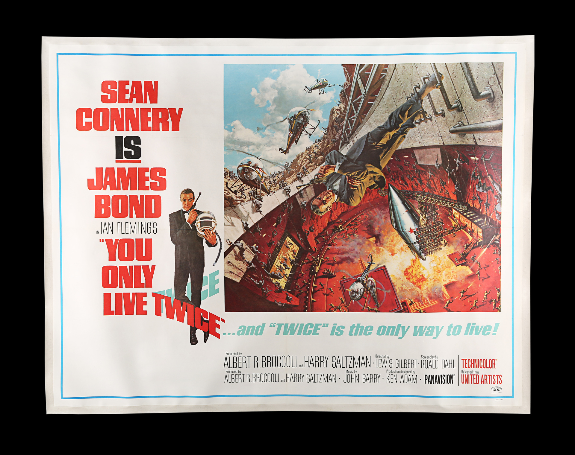 Lot #400 - YOU ONLY LIVE TWICE (1967) - US Subway (Style A), 1967