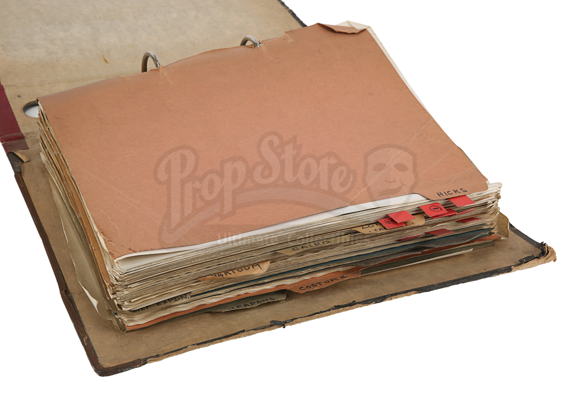 Production Reference Folder and Storyboards | Prop Store - Ultimate ...