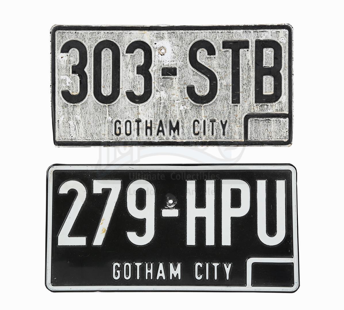 Lot #71 - BATMAN (1989) - Joker's (Jack Nicholson) Getaway Car Licence ...