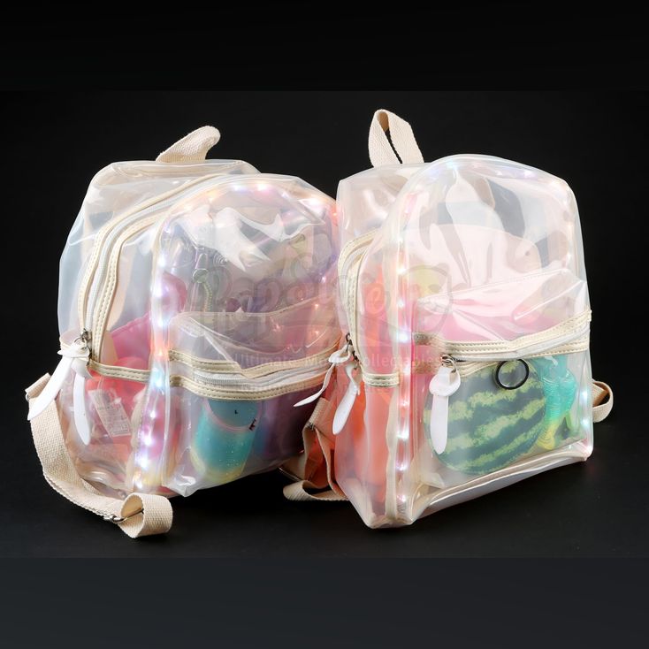 Pair of School Girl Light-Up Backpacks | GHOST IN THE SHELL (2017)