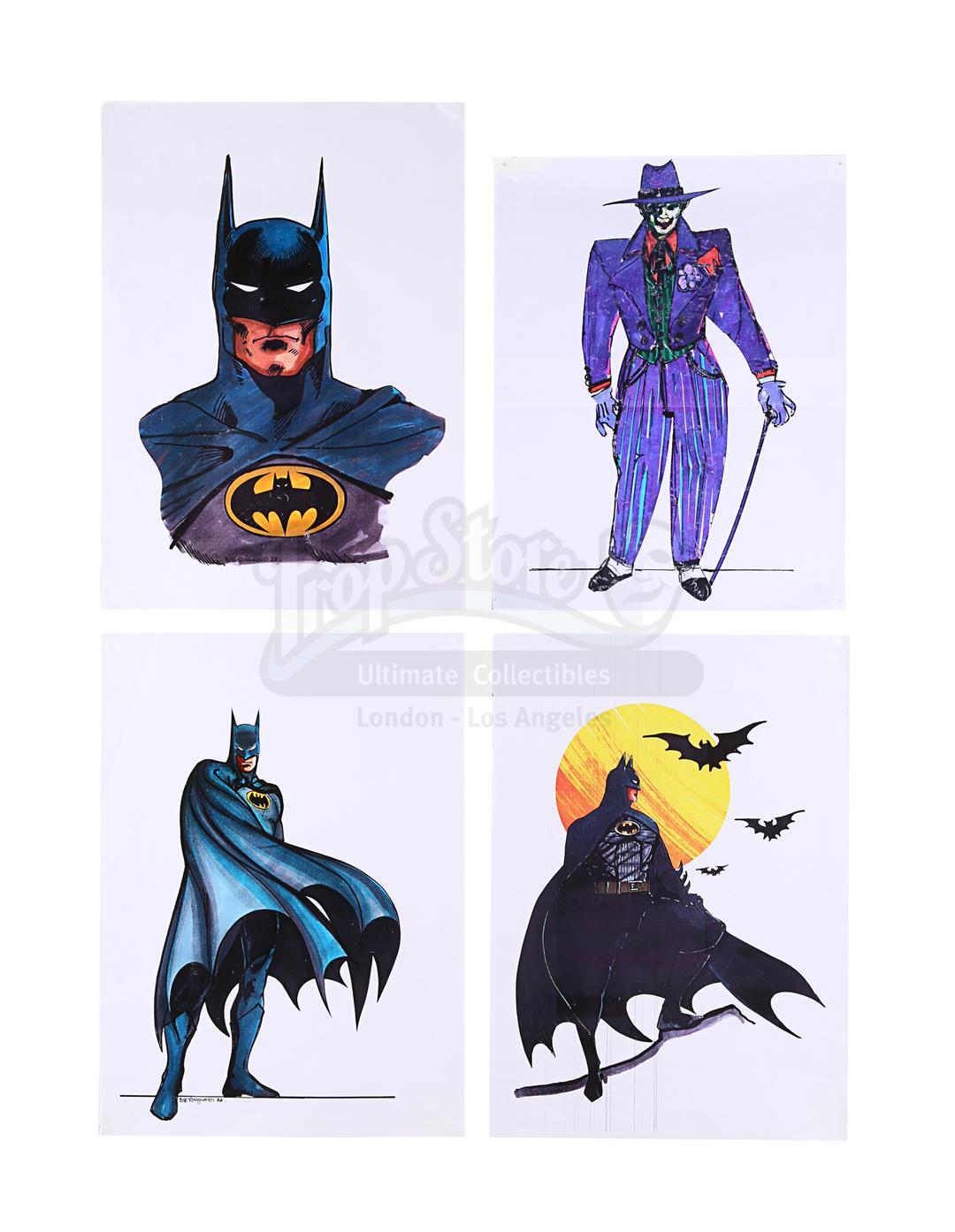 Lot #79 - BATMAN (1989) - Bob Ringwood Printed Production Costume ...