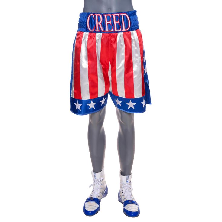 Lot 1005. Adonis Creeds Stunt Boxing Shorts and Shoes | CREED II (2018)