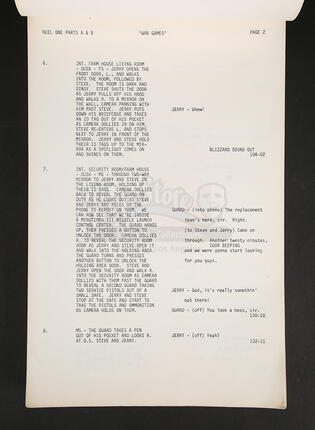 Combined Continuity Script | Prop Store - Ultimate Movie Collectables