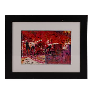 Lot # 492 : CLASH, THE - On Stage Original Artwork By Ray Lowry