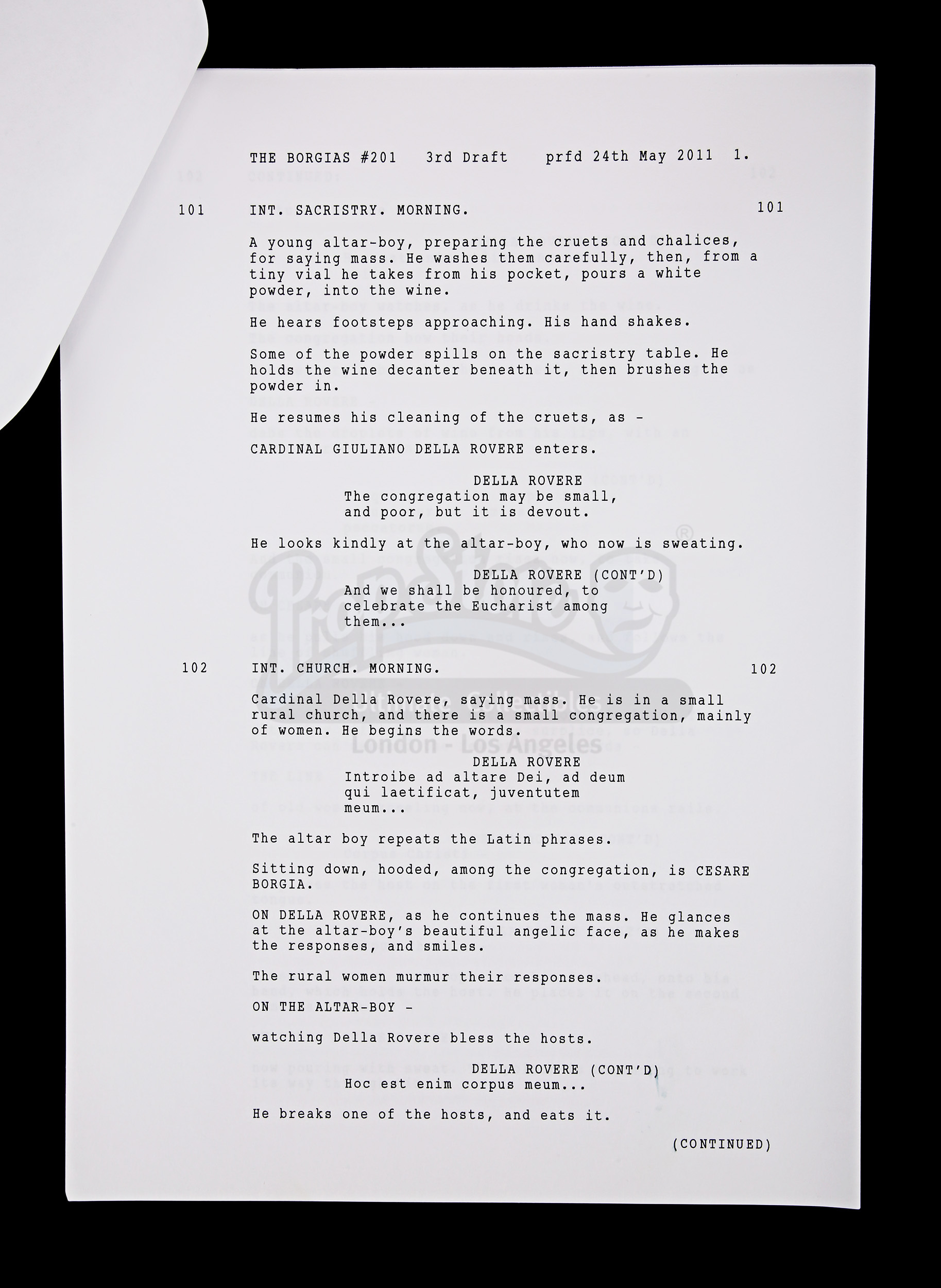 Movie Script Storyboard