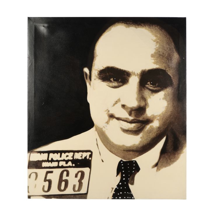 94. Al Capone - Original Artwork | STEVE KAUFMAN