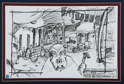 Original Production Storyboard - Alien Town | Prop Store - Ultimate ...