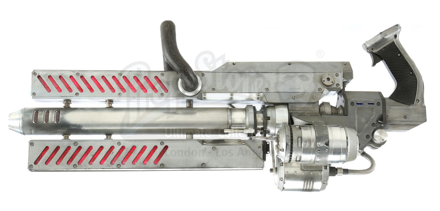 Light-Up Aluminum Plasma Minigun | Prop Store - Ultimate Movie Collectables