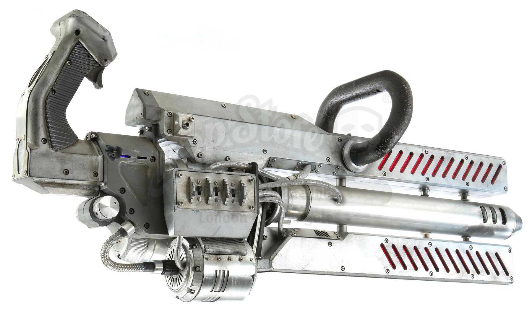 Light-Up Aluminum Plasma Minigun | Prop Store - Ultimate Movie Collectables