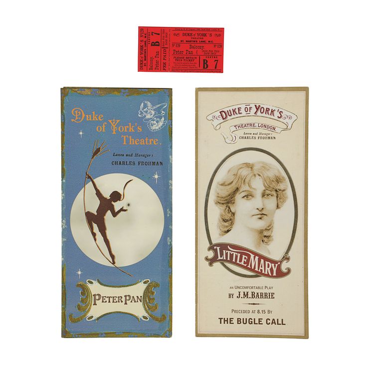 Leaflets and Ticket Stub | FINDING NEVERLAND (2004)
