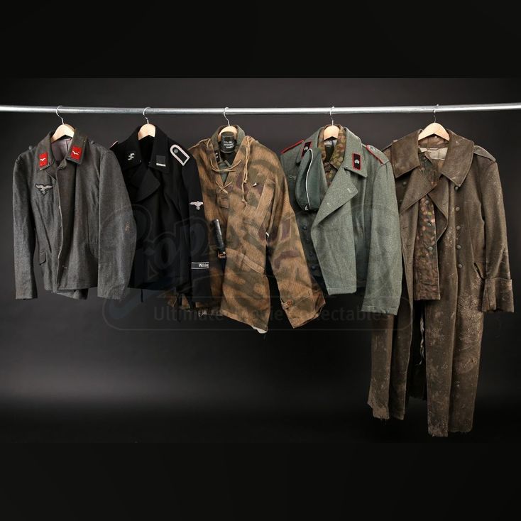 Five German Uniforms | FURY (2014)