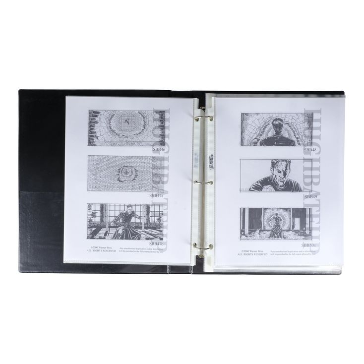 Lot 1410 - Printed Hand-Marked Super Burly Brawl Storyboard Binder ...