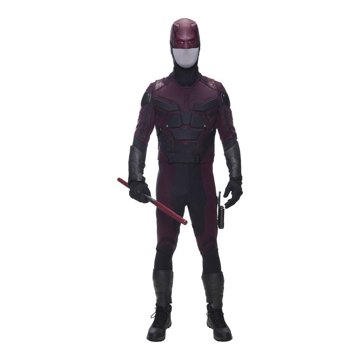 Lot 229 - Daredevils Red Stunt Costume with Stunt Billy Club | MARVEL'S ...