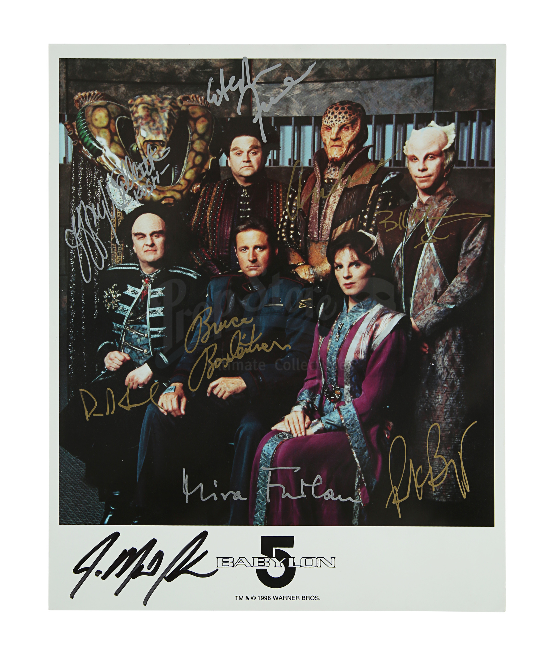 Lot # 486: BABYLON 5 (T.V. SERIES, 1993 - 1998) - Cast-Autographed ...