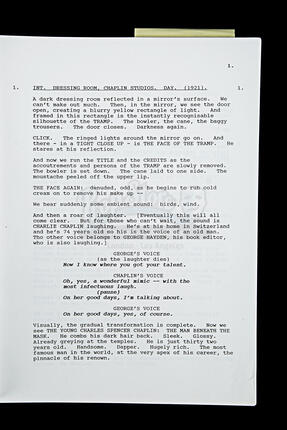 Annotated Shooting Script Copy | Prop Store - Ultimate Movie Collectables