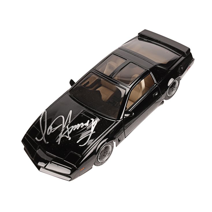 Lot 230 - David Hasselhoff Autographed Toy K.I.T.T Car | KNIGHT RIDER ...