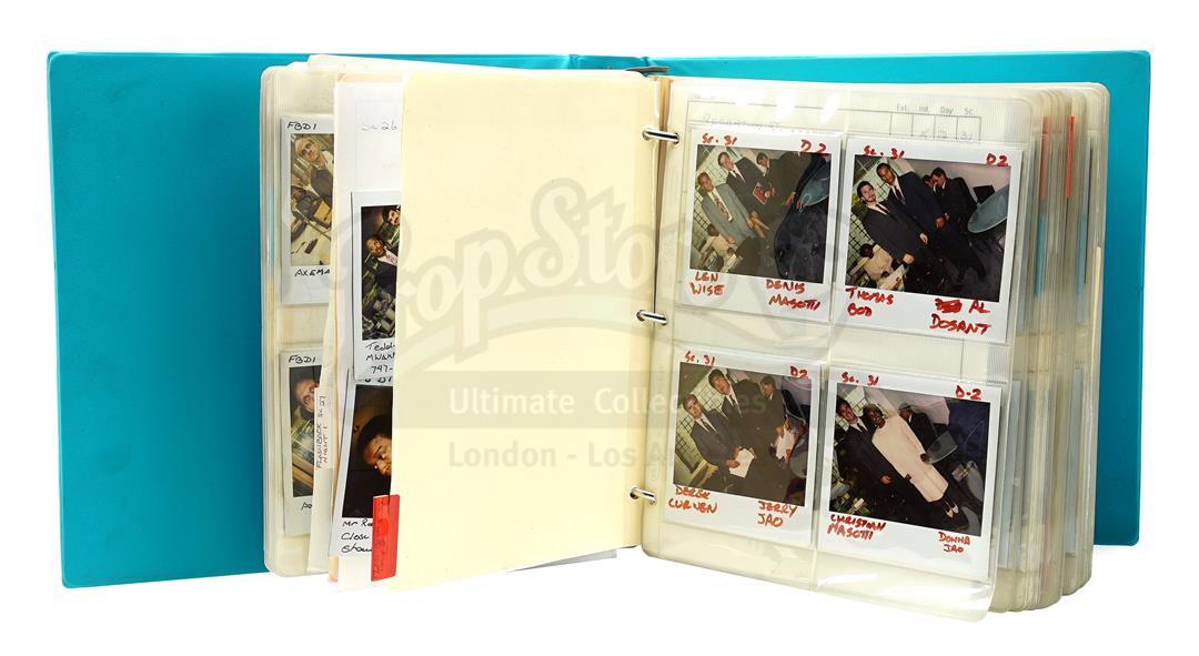 Lot # 755: IN THE MOUTH OF MADNESS (1994) - Wardrobe Continuity Binder