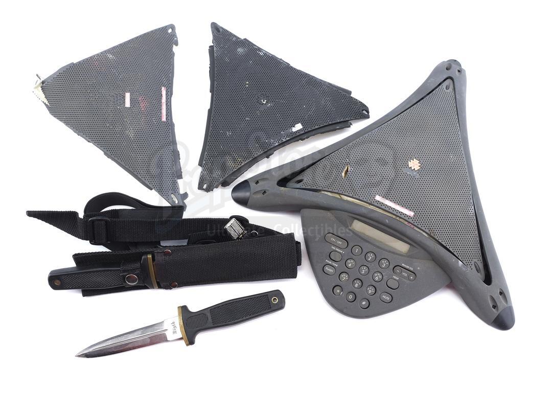 Lot # 628: DOGMA (1999) - Loki's (Matt Damon) Knives, SFX Speakerphone ...