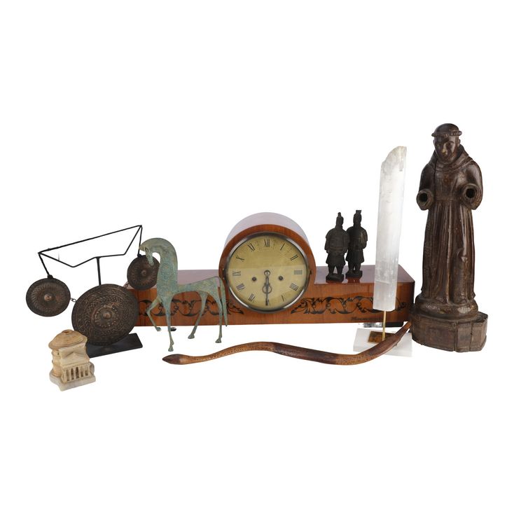 1637. Jean-Luc Picards (Patrick Stewart) Screen-Matched Mantel Clock ...